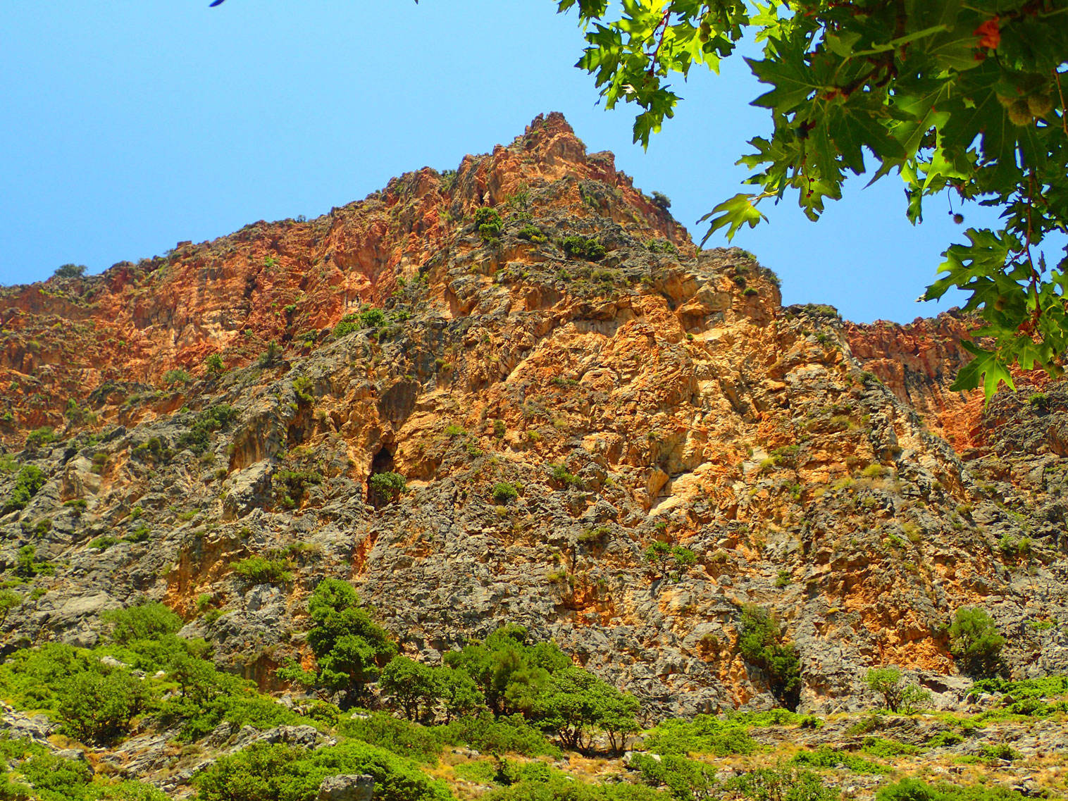 Aposelemis Canyon on Crete