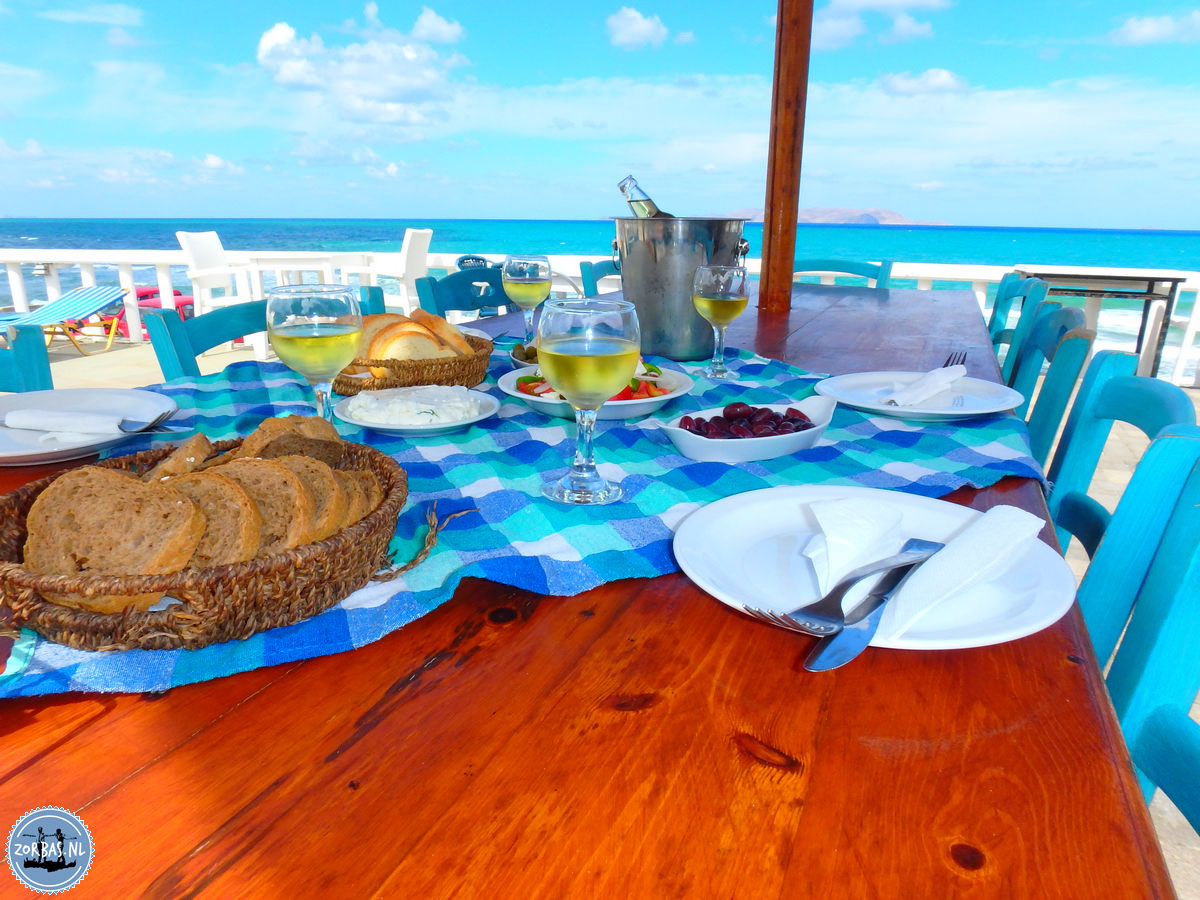 Greek cookbook of Zorbas on Crete