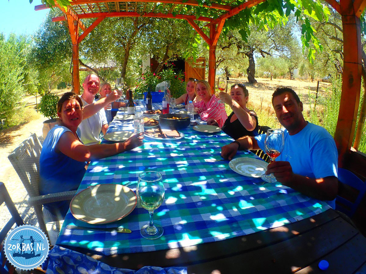 Outdoor holiday in Crete Greece