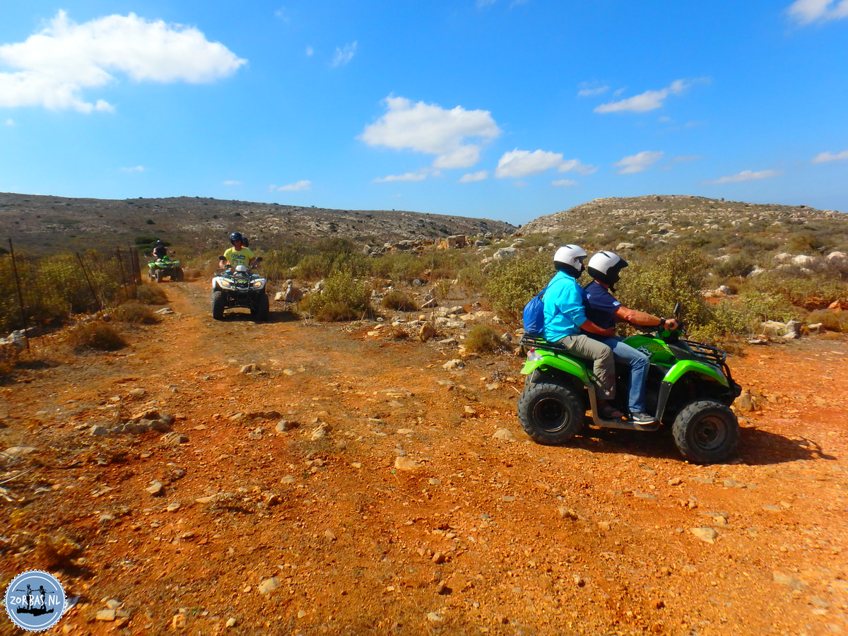 Quad safari on Crete