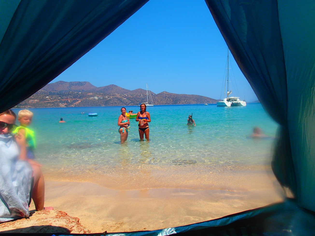 Snorkelling in Crete Greece