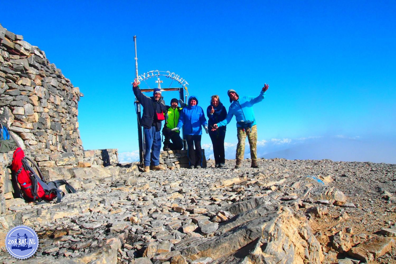 Wandern zum Psiloritis Berg auf Kreta