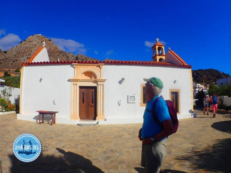 Walking in the area of the Pefki gorge on Crete