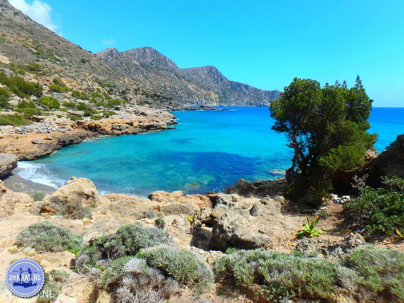 E4 Wanderweg auf Kreta