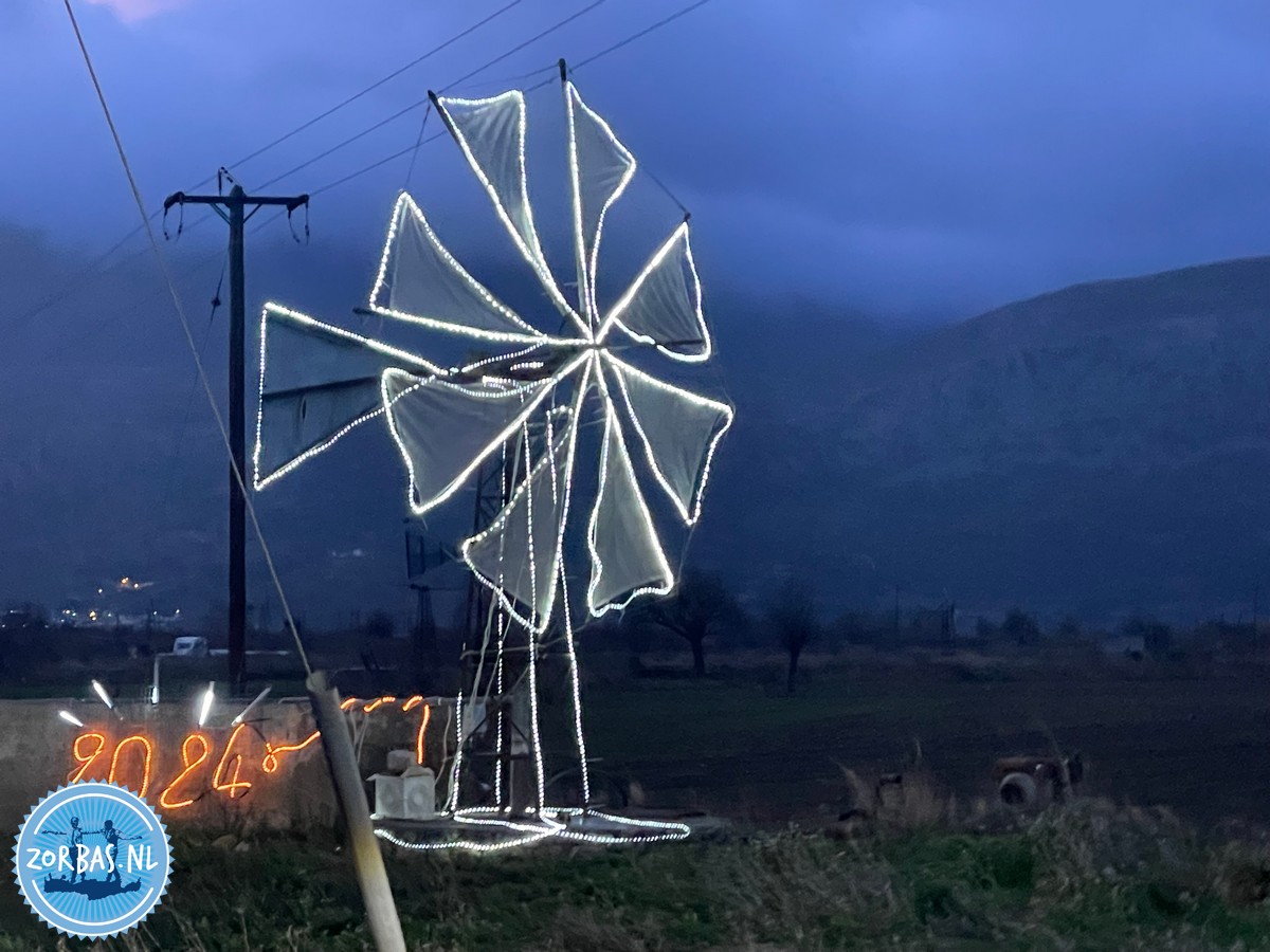 Setting up walking routes in Crete